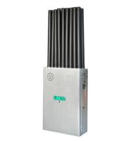 China 18 antennans portable signal jammer blocking WIFI 6E and mobile phone 2G, 3G, 4G, 5G and GPSL1, GPSL2-L5, GPSL3-L4 , 2.4GWIFI, 5.2GWIFI, 5.8GWIFI, UHF, RF, Lojack signals With 2.5dbi Antennas. for sale