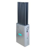 China 16 Antennans Portable Signal Jammer Blocking 2G, 3G, 4G, 5G Mobile Phone Signals , And GPSL1, GPSL2-L5, 2.4GWIFI, 5.2GWIFI, 5.8GWIFI, Lojack Signals for sale