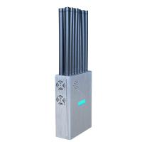 China 16 Antennans Portable Signal Jammer Blocking 2G, 3G, 4G, 5G Mobile Phone Signals , And GPSL1, GPSL2-L5, 2.4GWIFI, 5.2GWIFI, 5.8GWIFI, Lojack Signals for sale
