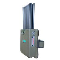 China 16 Antennans Portable Signal Jammer Blocking 2G, 3G, 4G, 5G Mobile Phone Signals , And GPSL1, GPSL2-L5, 2.4GWIFI, 5.2GWIFI, 5.8GWIFI, Lojack Signals for sale