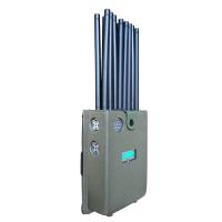 China 16 Antennans Portable Signal Jammer Blocking 2G, 3G, 4G, 5G Mobile Phone Signals , And GPSL1, GPSL2-L5, 2.4GWIFI, 5.2GWIFI, 5.8GWIFI, Lojack Signals for sale