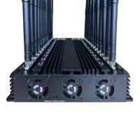 China Multifunctional 26 antennas jammer shielding all 2G 3G 4G 5G WIFI GPS RF LOJACK VHF UHF LORA FM Radio Signals with Remote Control for sale
