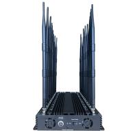 China Multifunctional 26 antennas jammer shielding all 2G 3G 4G 5G WIFI GPS RF LOJACK VHF UHF LORA FM Radio Signals with Remote Control for sale