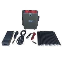 China 31 channels worldwide cellphone used portable signal jammer blocks all 2G 3G 4G 5G signals across the world, and WIFI7E RF GPS FM Radio etc,. with new high gain 2.5dbi antennas for sale