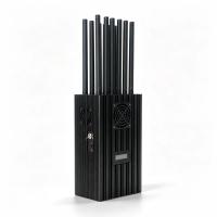 China 75W Portabe 12 Antennas 2G.3G.4G.5G Cell Phone Signal Jammer 2.4G 5.2G.5.8G WIFI Signals and GPSL1.L2.L3.L4.L5.  Lojack Signals（Supports charging while discharging） for sale