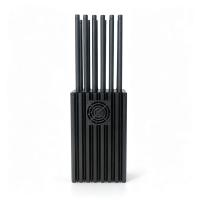 China 75W Portabe 12 Antennas 2G.3G.4G.5G Cell Phone Signal Jammer 2.4G 5.2G.5.8G WIFI Signals and GPSL1.L2.L3.L4.L5.  Lojack Signals（Supports charging while discharging） for sale