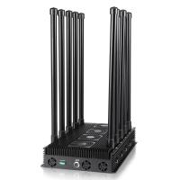 China High quality 10 antennas jammer ,blocking 2G,3G,4G,5G,WIFI ,cover range up to 150m for sale