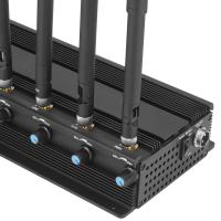 China Adjustable 20 watt 8 Antennas High Power GPS/ WiFi/ 4G(LTE+Wimax)/ 5G Jammer for sale