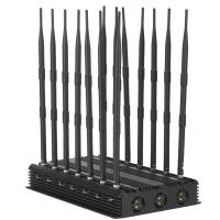 China 14-Antenna jammer jams 2g. 3G. 4G. 5G. Cellphone Signals,and GPS.WiFi.GPSL2-L5.GPSL3-L4 with Longer 2.0dBi Gain Antennas for sale