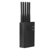 China Portable 5 antennas cell phone  jammer for sale
