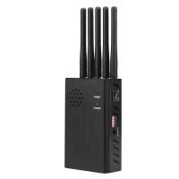 China Portable 5 antennas cell phone  jammer for sale