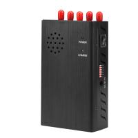 China Portable 5 antennas cell phone  jammer for sale