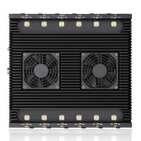 China Powerful 12 bands jammer blocks 2G,3G,4G,5G,WIFI,GPSL1 signals with an output power of 100W ,shielding range up to 100m for sale