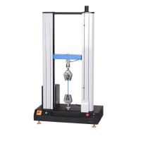 China Single Phase Tensile Test Equipment Load Cell Fabric Tensile Tester for sale