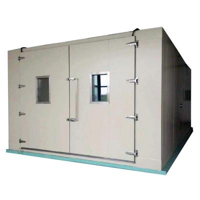 China Heating Up -40°C ~ +100°C Walk In Environmental Chamber Display LCD for sale