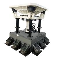 China Sinusoidal Hydraulic Vibration Test Bench Force 500KN 0.6m/s for sale