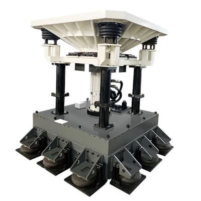 China Sinusoidal Hydraulic Vibration Test Bench Force 500KN 0.6m/s for sale