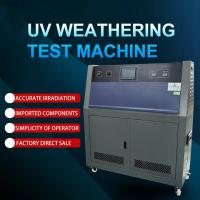 China High Precision Intelligent Uv Weathering Test Chamber RS232 PC Connection Method for sale