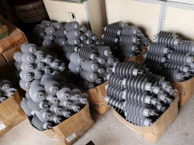 China 11kv 15 Kv Gapless Lightning Arrester / Electrical Surge Arrester In Transmission Line for sale
