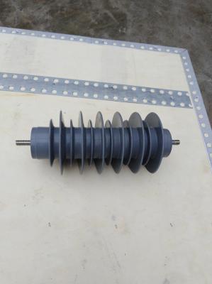 China 10ka Gapless Lightning Arrester / 27 KV Polymer Metal Oxide Surge Arrester for sale