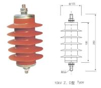 China 11kv 15 Kv 33kv  Metal Oxide Surge Arrester / Zinc Oxide Lightning Arrester for sale