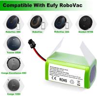 China RoboVac Vacuum Cleaner Lithium Battery 11S 15C 15T 14.4V 2800mAh Li Ion Battery for sale