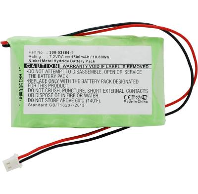 China Ni-MH Vacuum Cleaner Lithium Battery 1500mAh 7.2V Li Ion Battery 300-03864-1 for sale