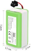 China Ecovacs Deebot 2600mAh Lithium Ion Battery 14.4V Rechargeable Battery N79S for sale