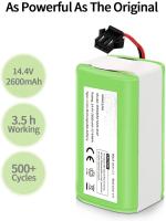 China Ecovacs Deebot 2600mAh Lithium Ion Battery 14.4V Rechargeable Battery N79S for sale