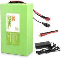 China XT60 Fascial Gun Battery 100W-600W 36V 8Ah Lithium Battery With 2A Charger for sale