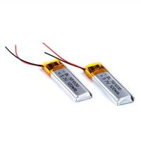 China 120mAh Lithium Polymer Battery 0.12A Bluetooth Headset Rechargeable Battery 1S1P for sale