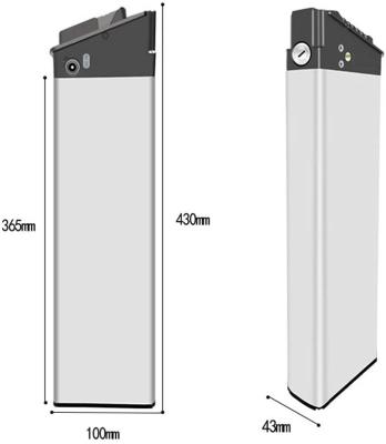 China Haiba Electric Rechargeable Bicycle Lithium Battery 250W 500w 750w for sale