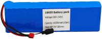China 1.5kg Vehicle Lithium Battery 18650 36v 10ah Lithium Ion Battery Pack MSDS for sale