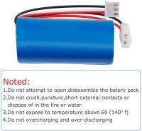 China NCM 7.4v 1300mAh Lipo Battery / 7.4v Rechargeable Lithium Ion Battery IP67 for sale