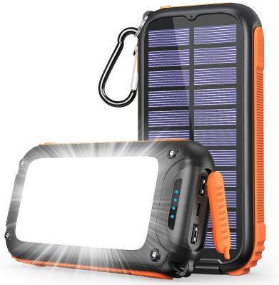 China Real Portable Hand Crank Solar Power Bank Station 26800mAh NCM for sale