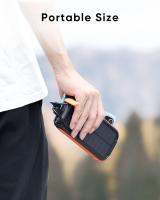 China Real Portable Hand Crank Solar Power Bank Station 26800mAh NCM for sale