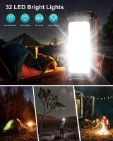 China Real Portable Hand Crank Solar Power Bank Station 26800mAh NCM for sale