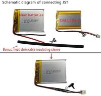China Nuvi 205 Lithium Polymer Rechargeable Battery 3.7V 1000mAh Li Ion Battery GPS for sale