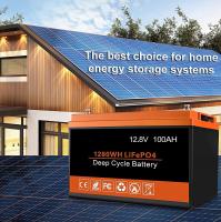 China 12.8V 100A Solar Energy Storage Battery 1.2kg 12v 100ah LiFePO4 Battery for sale