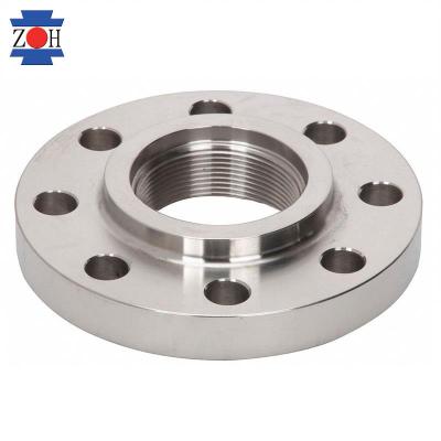 China Stainless Steel 304 ISO9001-2015 ASTM Weld-on Bored Flange for Ball Valves for sale