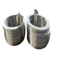 China Hot Mold Forging Large Size Alloy Steel Shaft Sleeve Disc Blank Ring Thickness 50mm for sale
