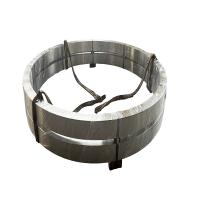 China Hot Mold Forging Large Size Alloy Steel Shaft Sleeve Disc Blank Ring Thickness 50mm for sale