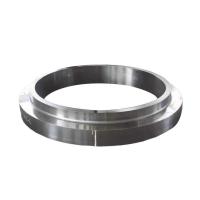 China Hot Mold Forging Large Size Alloy Steel Shaft Sleeve Disc Blank Ring Thickness 50mm for sale