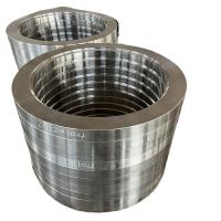 China 42CrMo Alloy Steel Ring Forgings in Bright Silver for OEM Precision Forging Services for sale