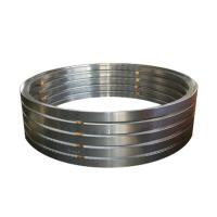 China Bright Silver High Temperature Alloy Steel UNS N06600 Forged Seamless Rolled Rings for sale