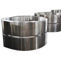 China Titanium Alloy Ring Forging with 7075 T6 Aluminum Rolled Rings and ±0.1mm Tolerance for sale