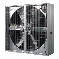 China Agricultural 1.1kw Galvanized Ventilation Exhaust Fan 6 Blades Cone Type for sale