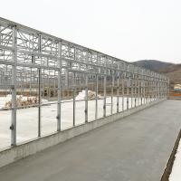 China AZ150 Light Steel Structure Prefab Poultry House With Chicken Raising Equipment for sale