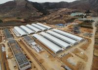 China Prefabricated Light Steel Poultry Farming Structures for sale