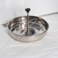 China 304 Stainless Steel Automatic Pig Feeder Trough 25cm Dia for sale